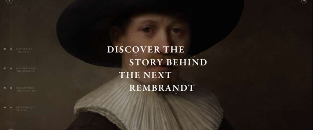 The Next Rembrandt | Where Data Meets Creativity - Active & Innovation